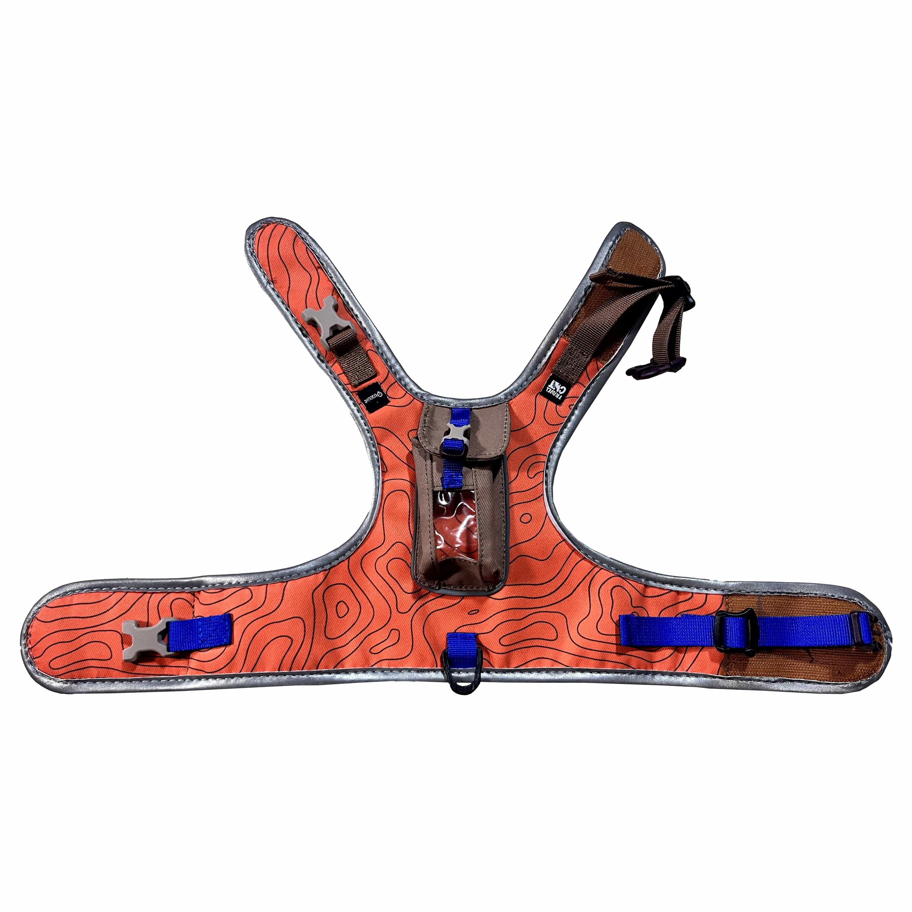 "The Pathfinder" Cat Harness with GPS Tracker Pocket - Powered by Trac