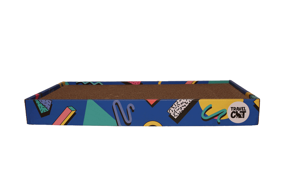 "The 90s Cat" Portable Travel Cat Scratcher