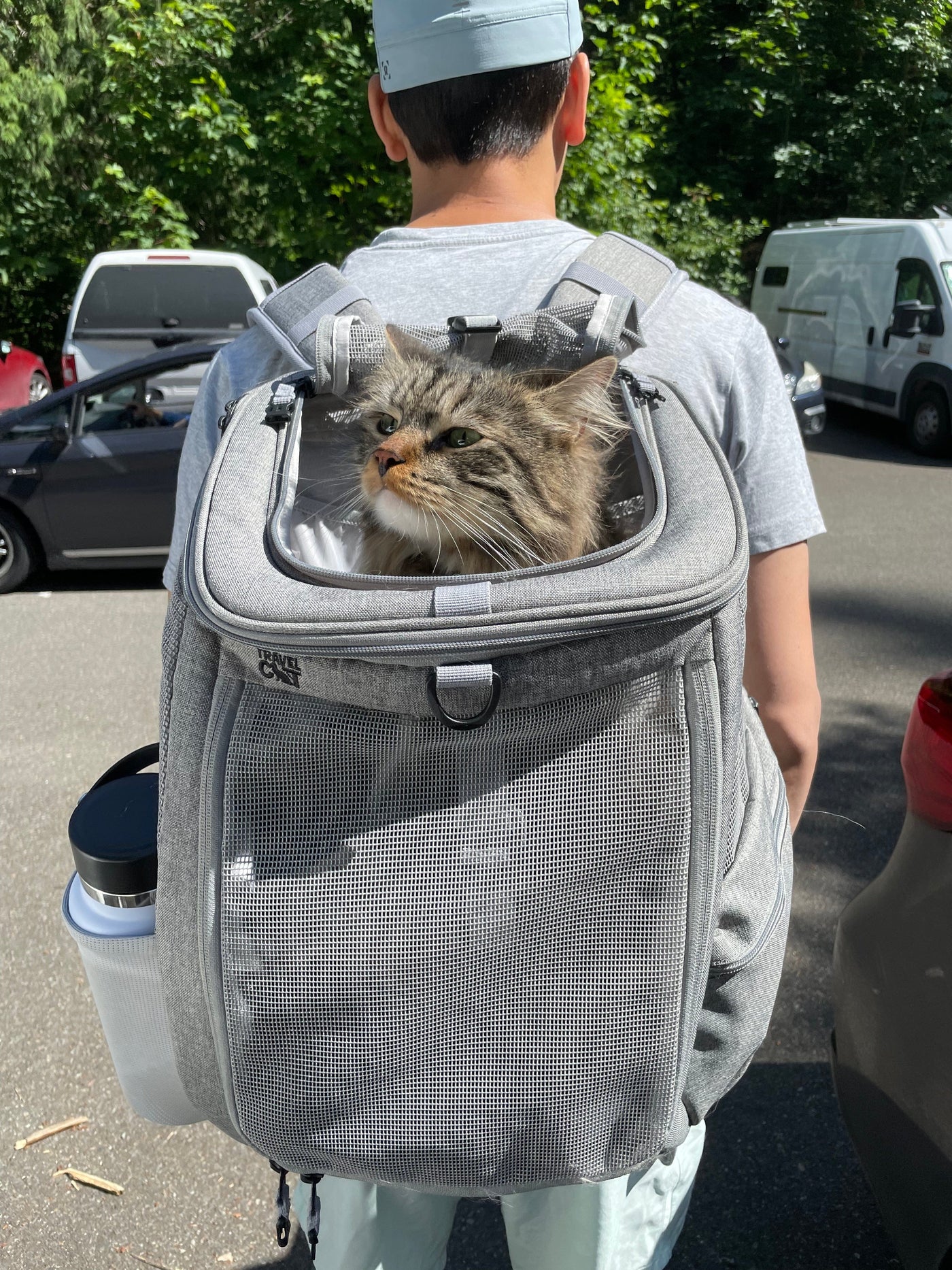 "The Navigator" Convertible Cat Backpack - For Adventurous Cats and Hu