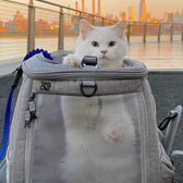 "The Navigator" Convertible Cat Backpack - For Adventurous Cats and Hu